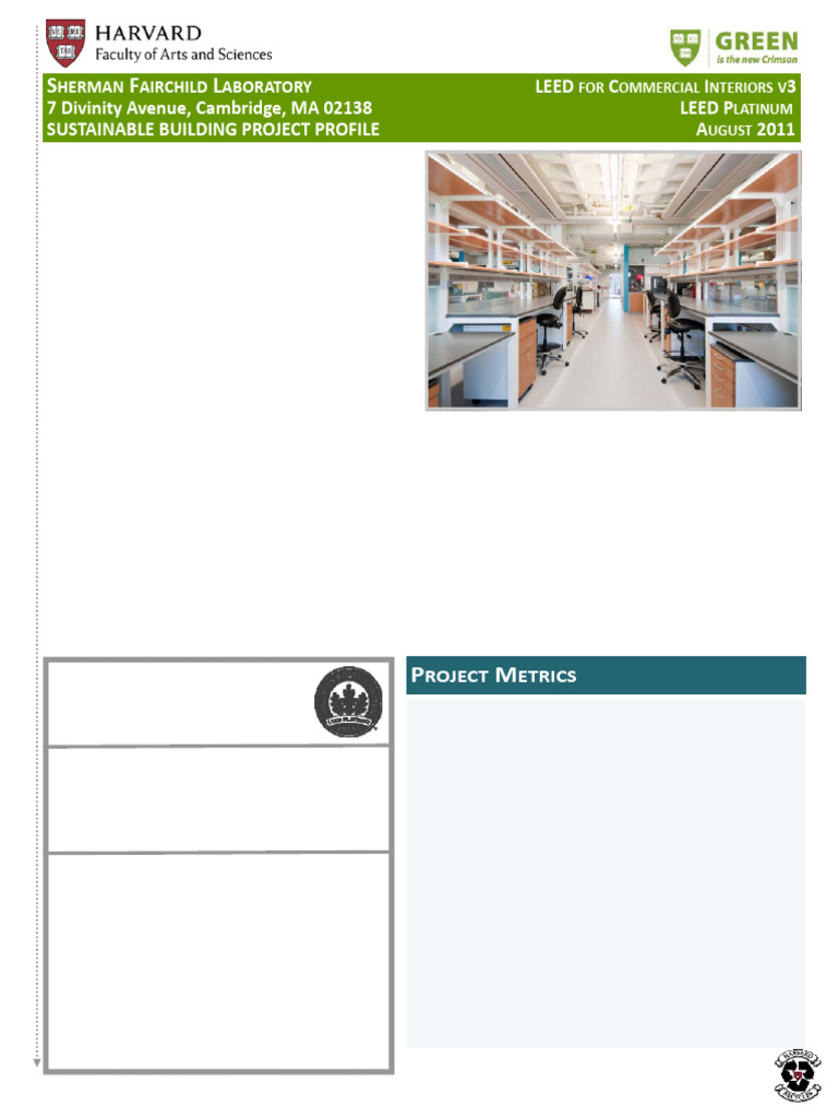 Sherman Fairchild Case Study Final March 2012 | PDF | Green Building ...