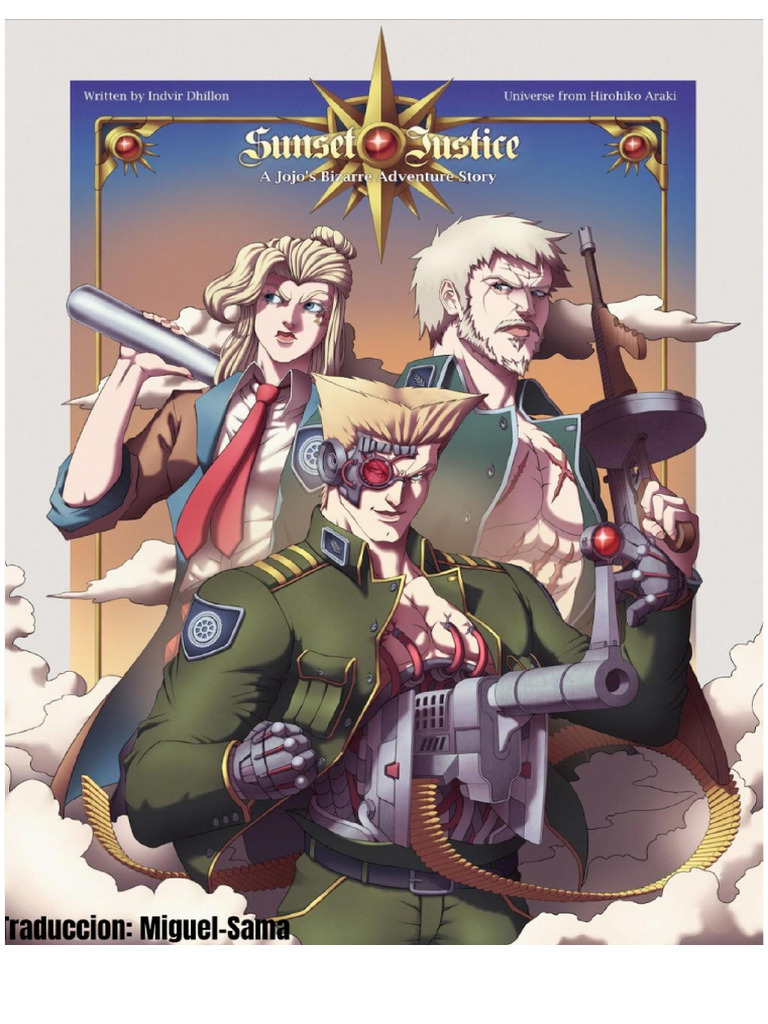 Novela de JoJo: Sunset Justice | PDF | Adolf Hitler | Joseph Goebbels