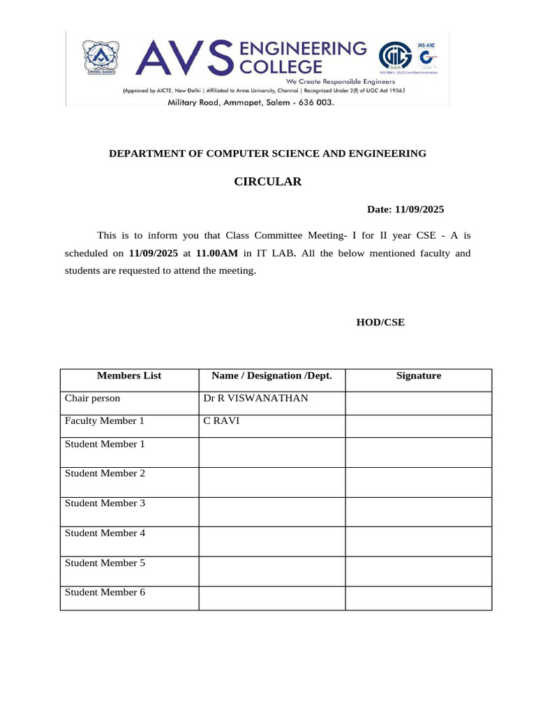 CSE II Year Class Committee Meeting Minutes | PDF | Chess Openings ...