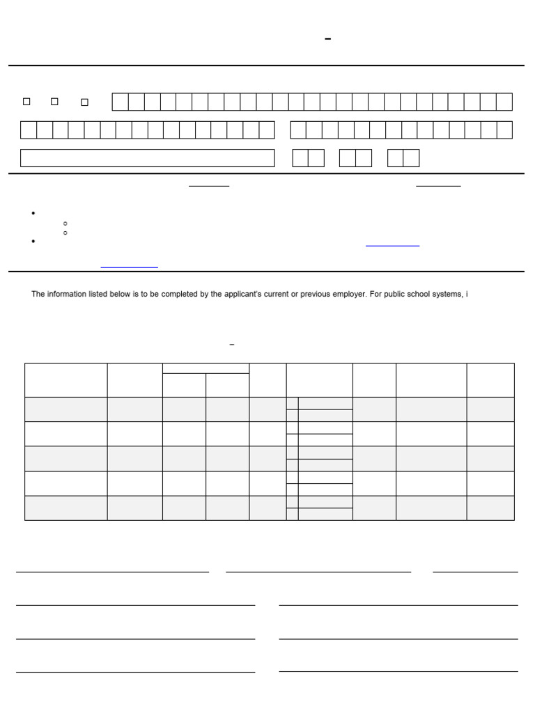 Experience Verification Form | PDF
