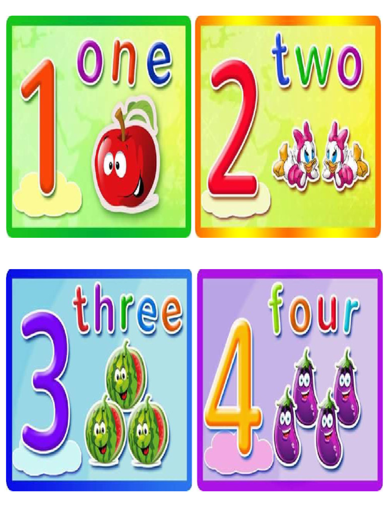 Numbers To Be Printed | PDF