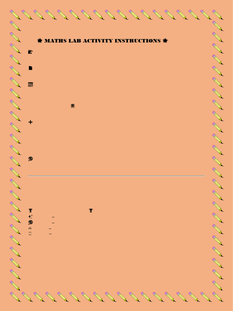 ? Maths Lab Activity ? | PDF