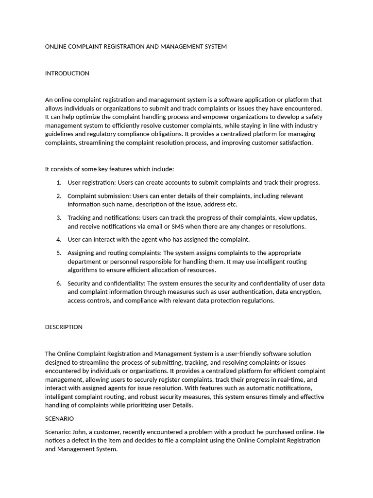 Online Complaint Management System | PDF | Databases | Java Script
