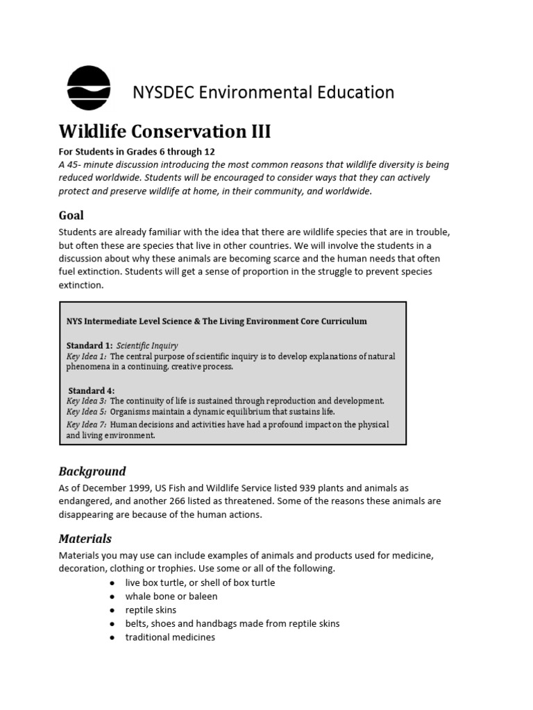 NYSDEC Environmental Education | PDF | Ddt | Hunting