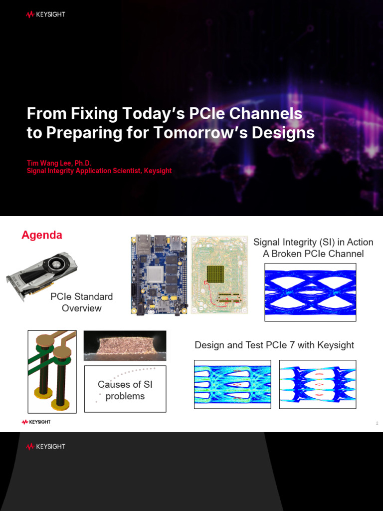 PCIe 7 Signal Integrity Analysis Guide | PDF | Electronics | Computer ...