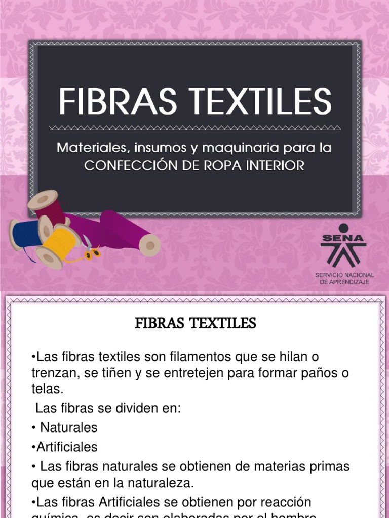 Clasificación de Fibras Textiles | PDF | Seda artificial | Fibra sintética