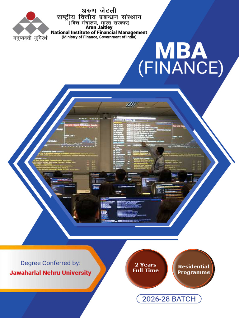Program Brocure 2026-28 | PDF | Master Of Business Administration ...