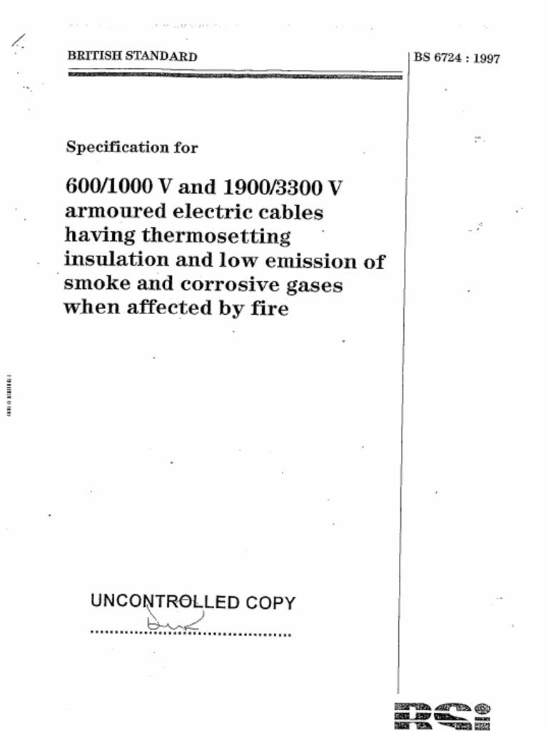 BS 6724 | PDF