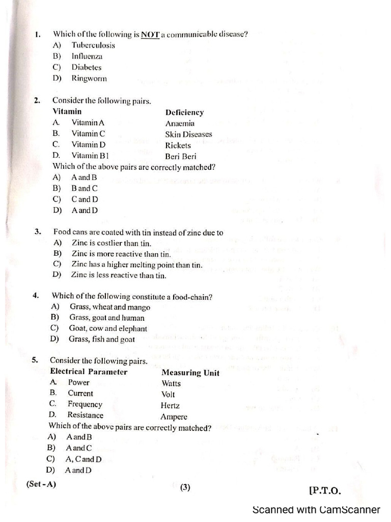 JK SSB Faa Question Paper 2026 | PDF