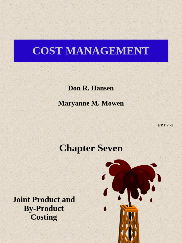 Hansen Mowen 07 | PDF | Gross Margin | Cost Of Goods Sold