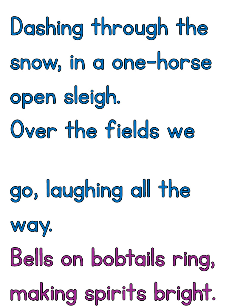 Dashing Through the Snow | PDF