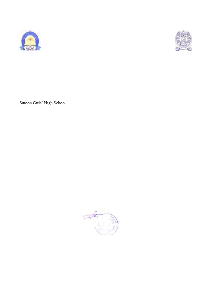 Medium of Instruction Certificate (1) | PDF