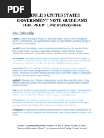 Module 3: Civic Participation Guide | PDF | Emigration, Immigration ...