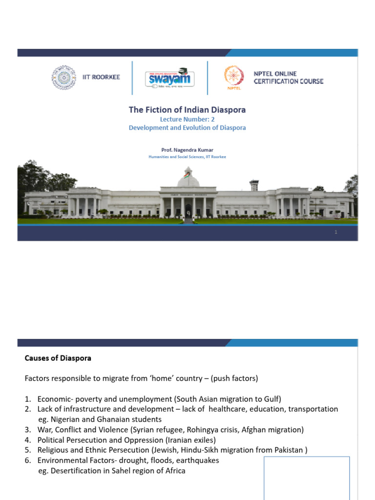 Understanding Indian Diaspora Dynamics | PDF | Diaspora | Human Migration