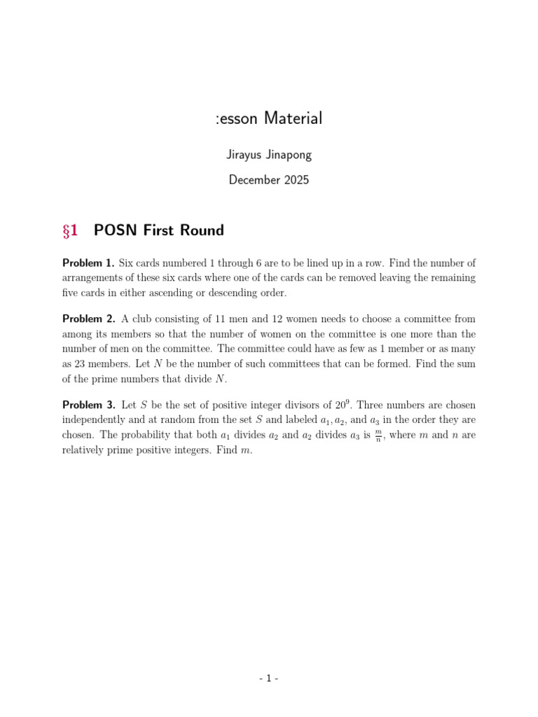 Lesson Material | PDF | Mathematical Analysis | Mathematical Objects