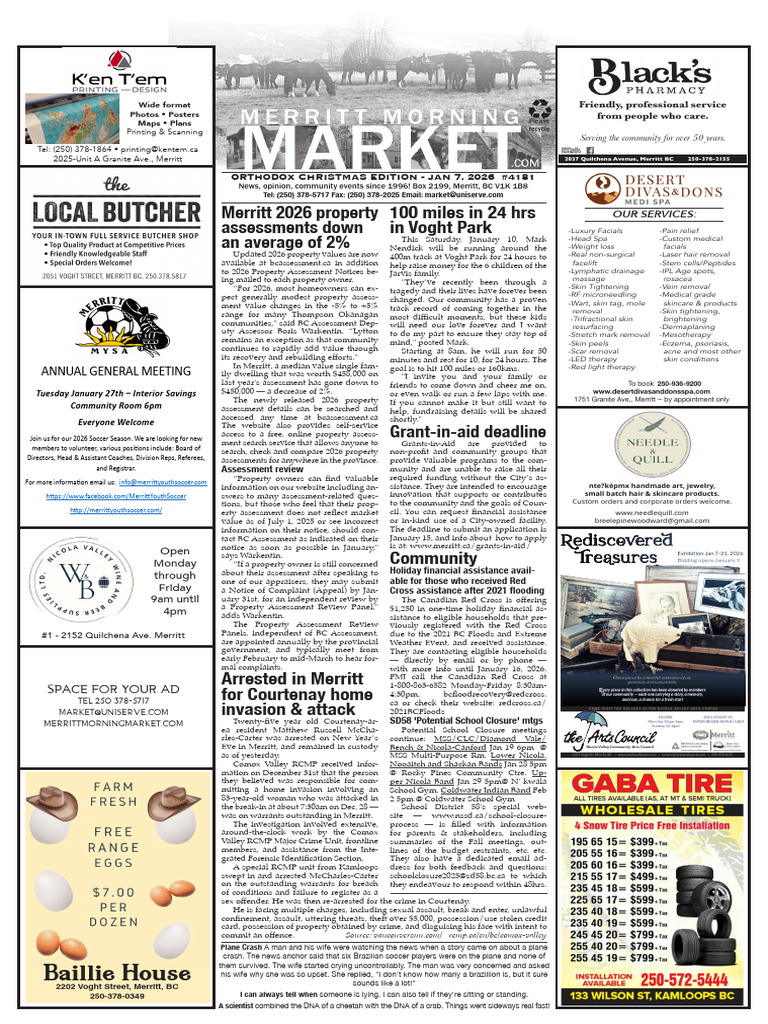 Merritt Morning Market 4181 - Jan 7 | PDF