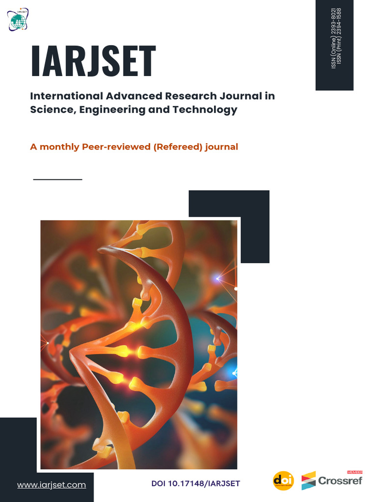International Advanced Research Journal | PDF