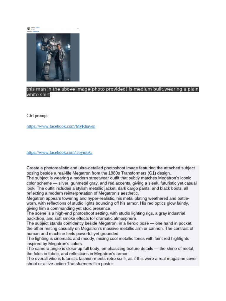 Photorealistic Fashion Portraits with Transformers | PDF | Drawing | Camera