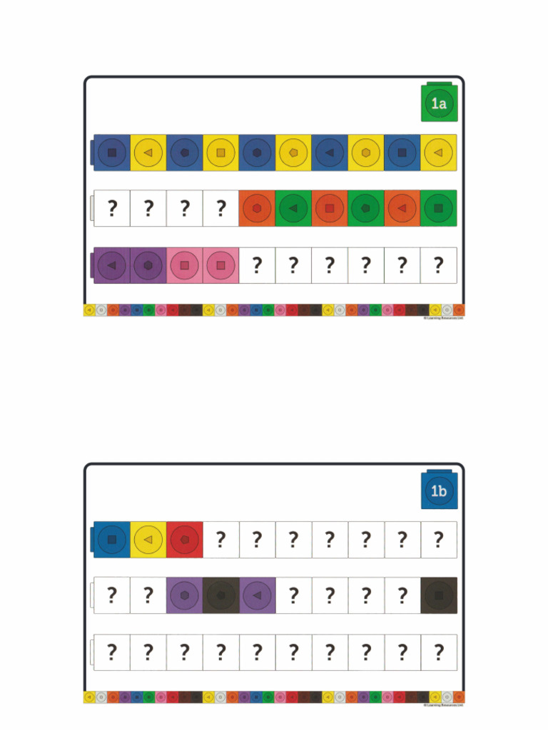 Snap Cube Play Mats (Interlocking Cube) | PDF