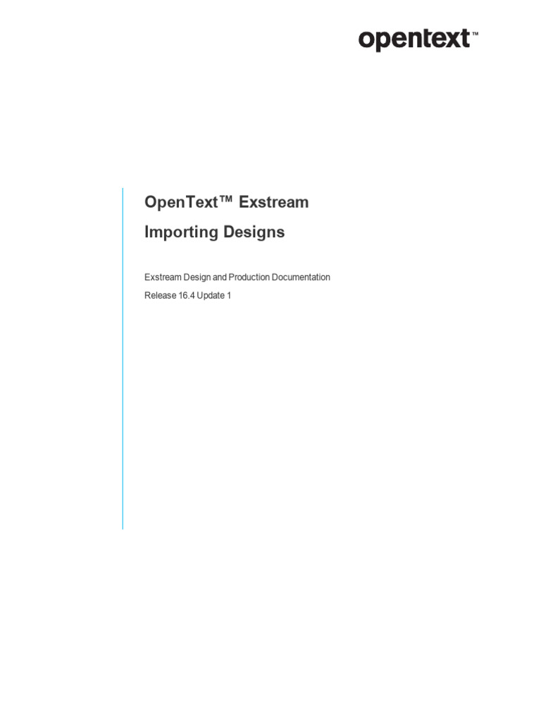 Import Designs | PDF | Computer File | File Format