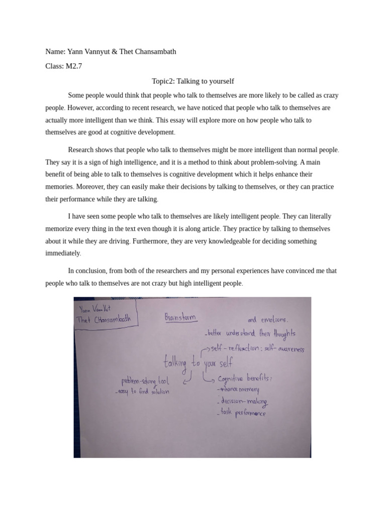 VannYut Sambath Writing | PDF