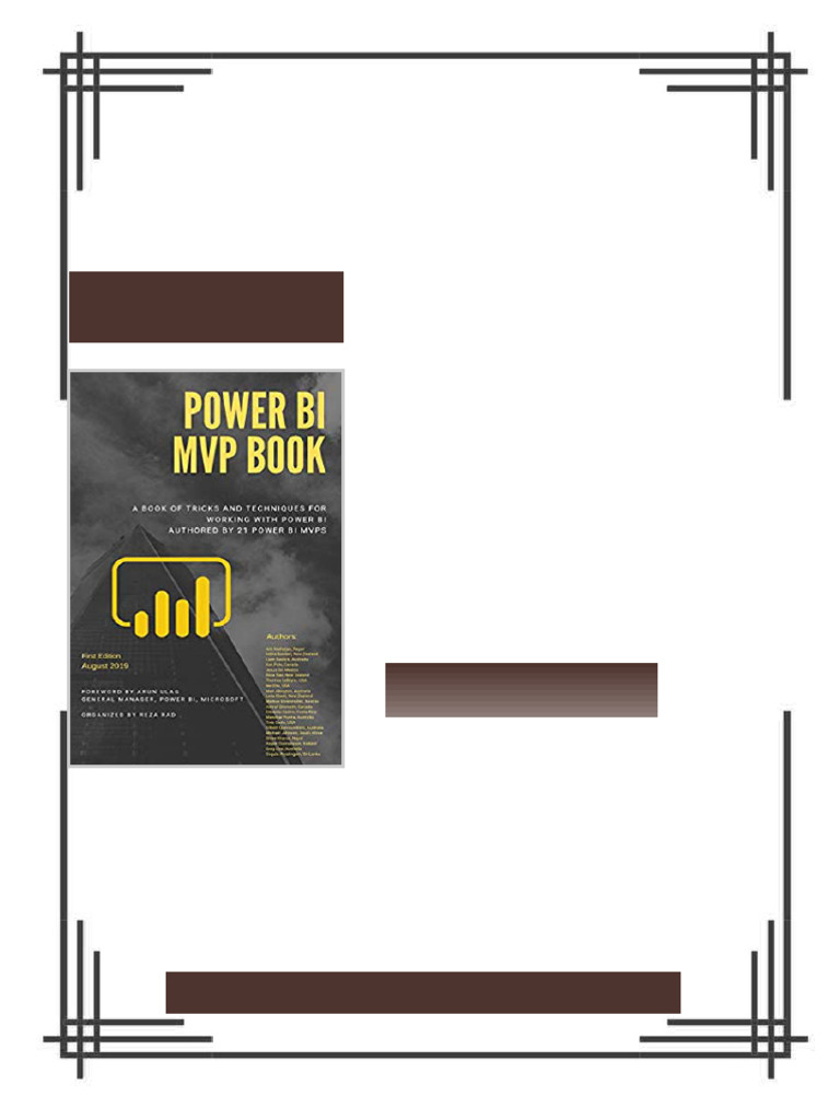 Power BI MVP Book: A Book of Tricks and Techniques For Working With ...