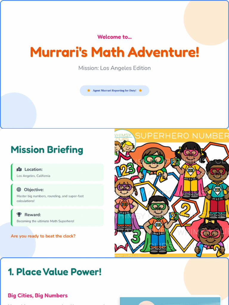 Murrari's Math Adventure | PDF