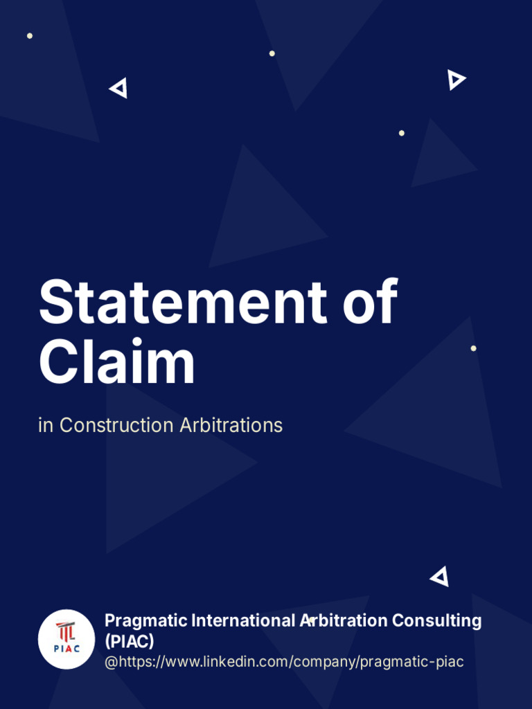 Statement of Claim | PDF