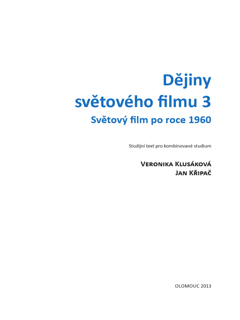 Kripac Dejiny Svet. Filmu 3 | PDF