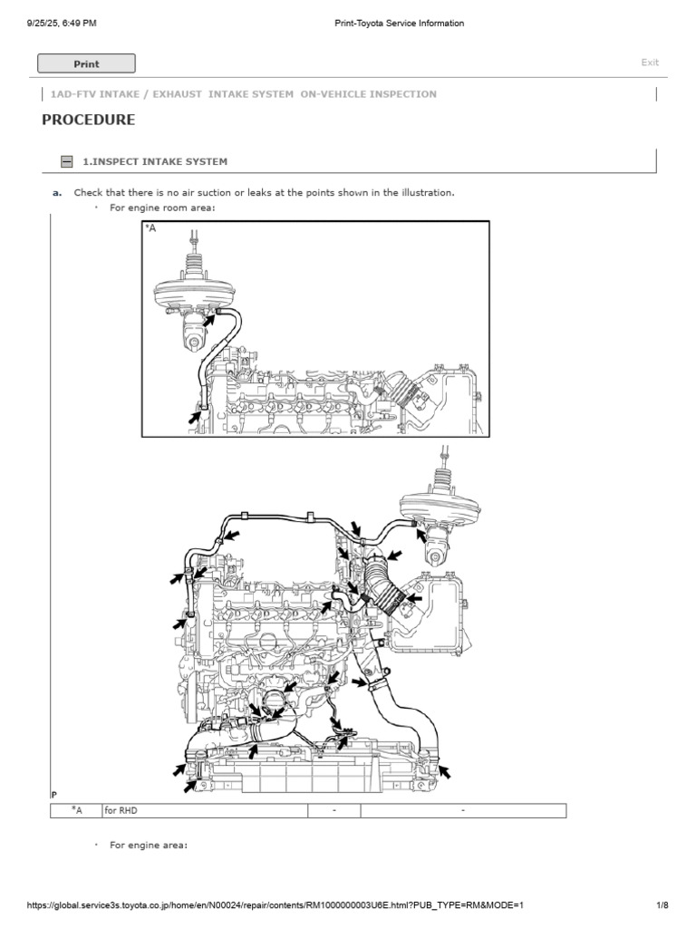 Intake and Exhaust System Inspection Guide | PDF | Throttle | Vehicle ...
