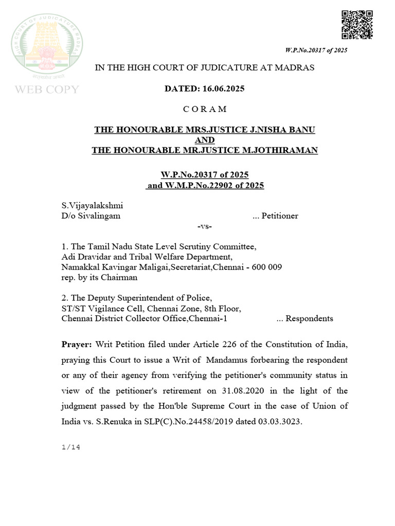 Court Order 1 | PDF | Supreme Court Of The United States