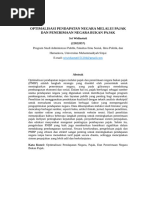 Nuraeva Mengurai Kemacetan Studi Kasus Ruas Jalan Persatuan Raya Kota ...