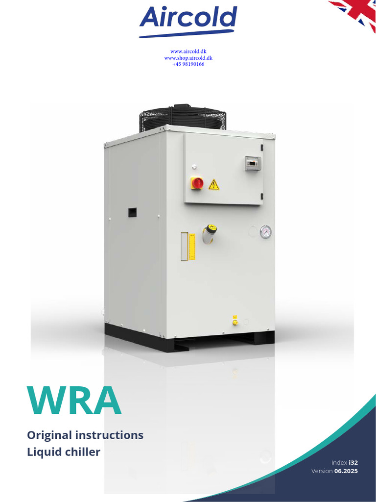 WRA Liquid Chiller User Manual | PDF | Personal Protective Equipment ...