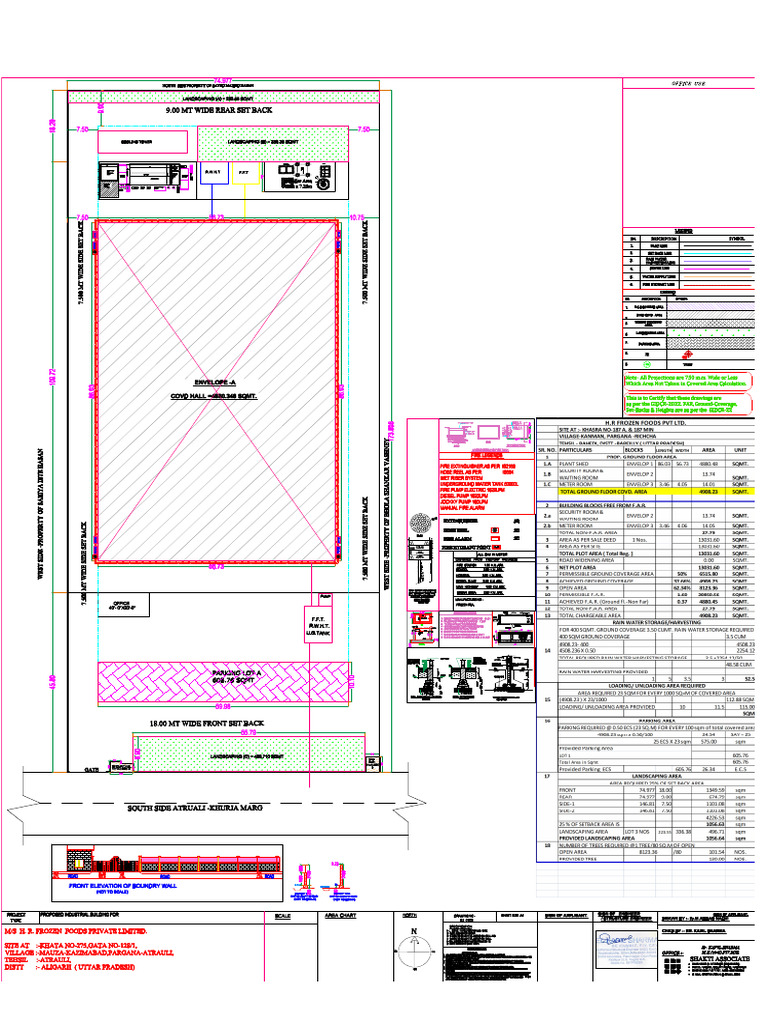 H R Frozen Site Plan | PDF