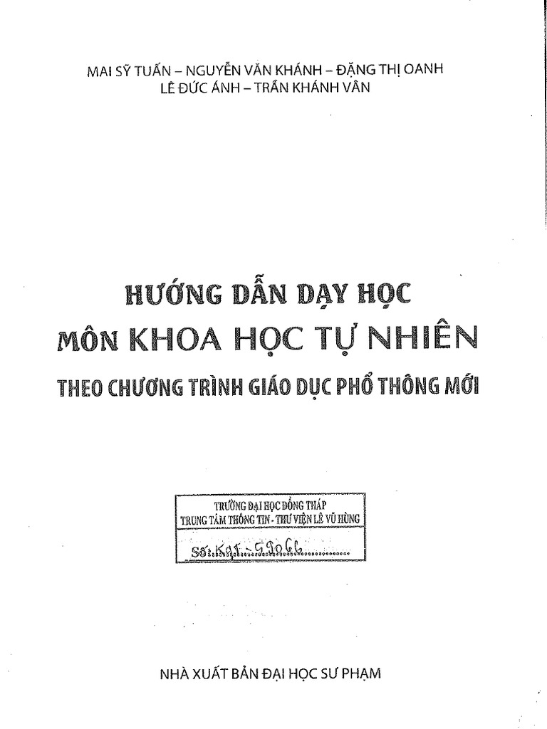 Huong Dan Dhkhtn-mai Sy Tuan | PDF