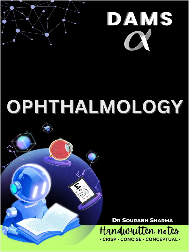 Handwritten Ophthalmology Notes | PDF | Visual System | Human Eye