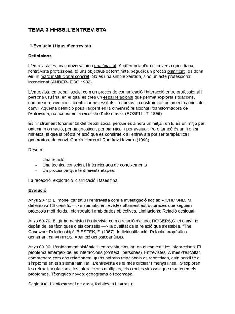 Tema 3 Hhss | PDF