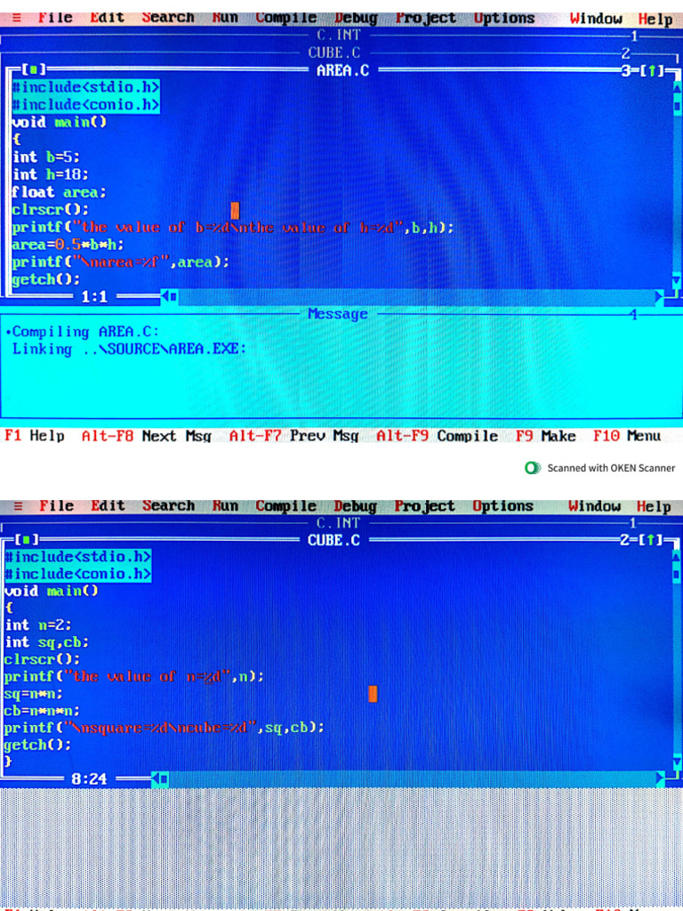 Program in C | PDF