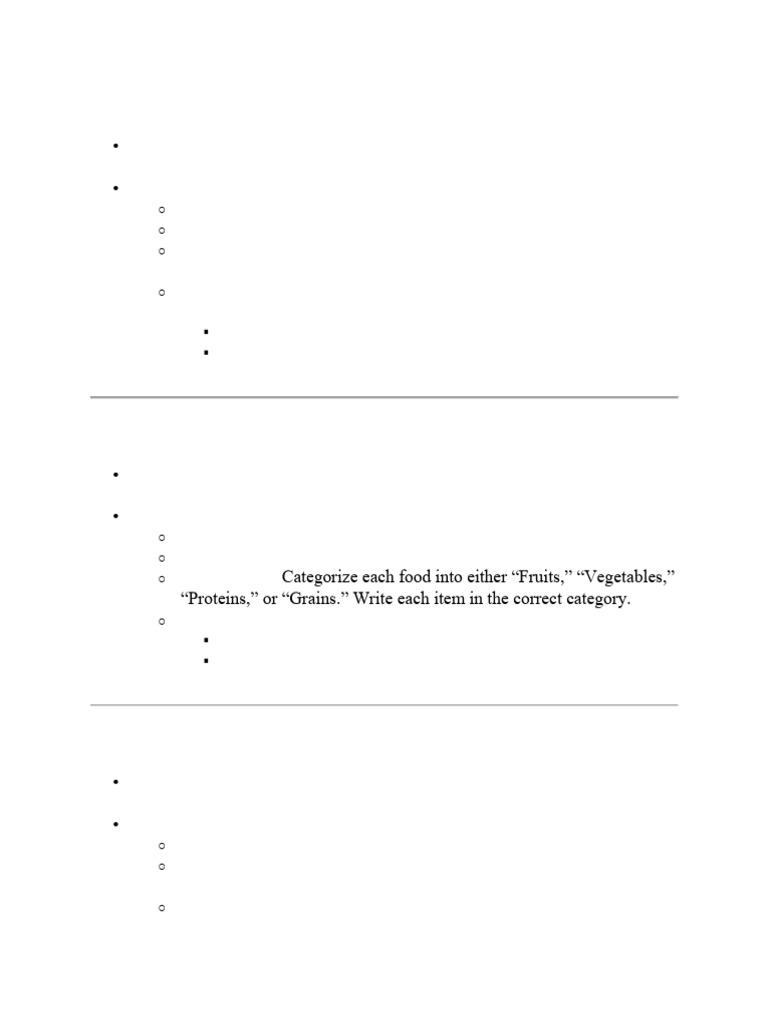Story Sequencing With Visual Aids Exercise | PDF | Foods | Flashcard