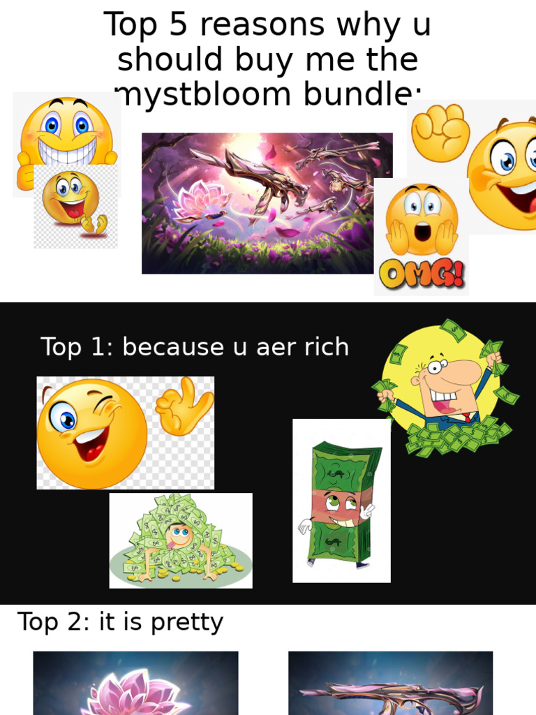 Top 5 Reasons Why U Should Buy Me Mystbloom | PDF