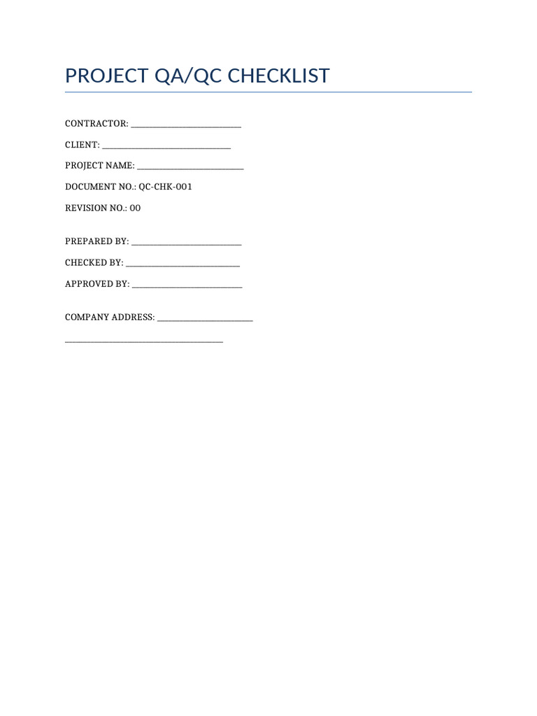 QA/QC Checklist for Column Shuttering | PDF