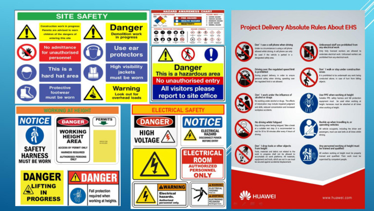 Ehs Safety Sign | PDF