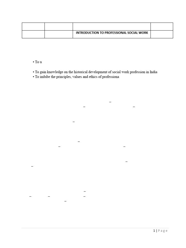 Introduction 2 PSW | PDF | Social Work | Social Insurance
