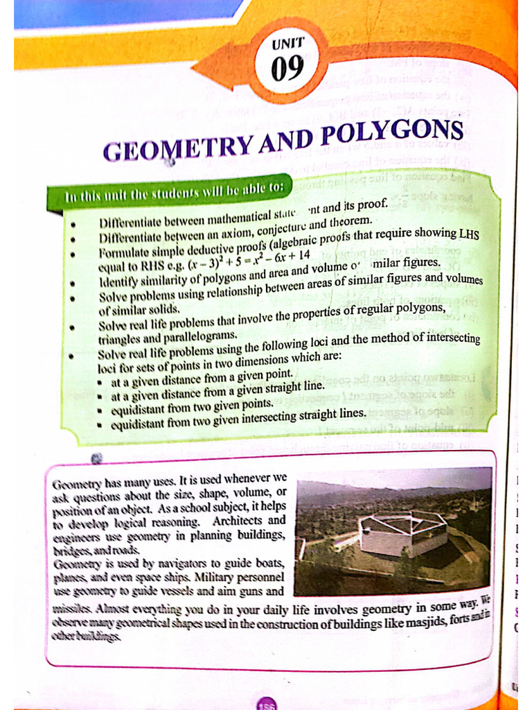 Class 9 Math Chapter 9 Fbise | PDF