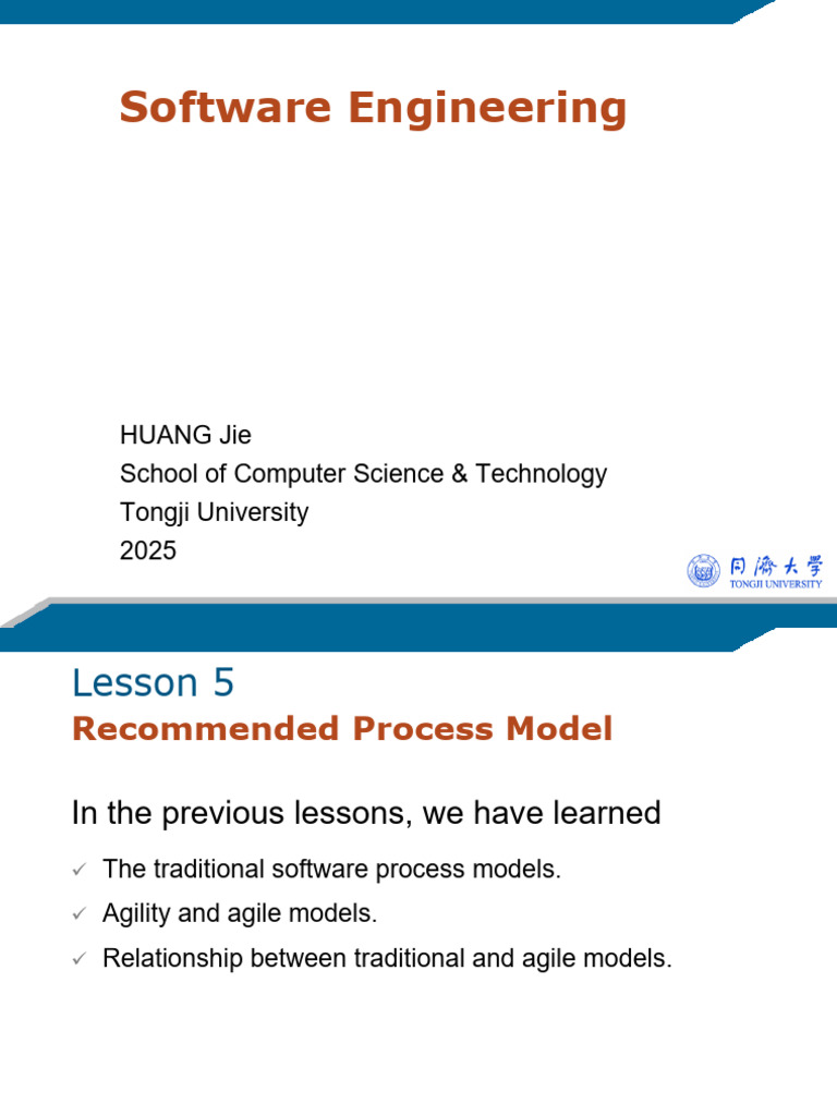 SE - Ppt.lesson5 - Recommended Process Model | PDF | Agile Software ...
