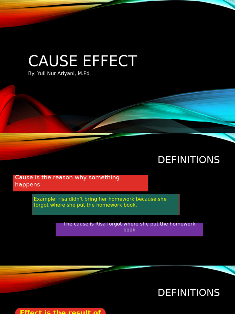 Understanding Cause and Effect Concepts | PDF