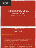 Los 12 Principios de Animación | PDF | Animación | Movimiento (física)