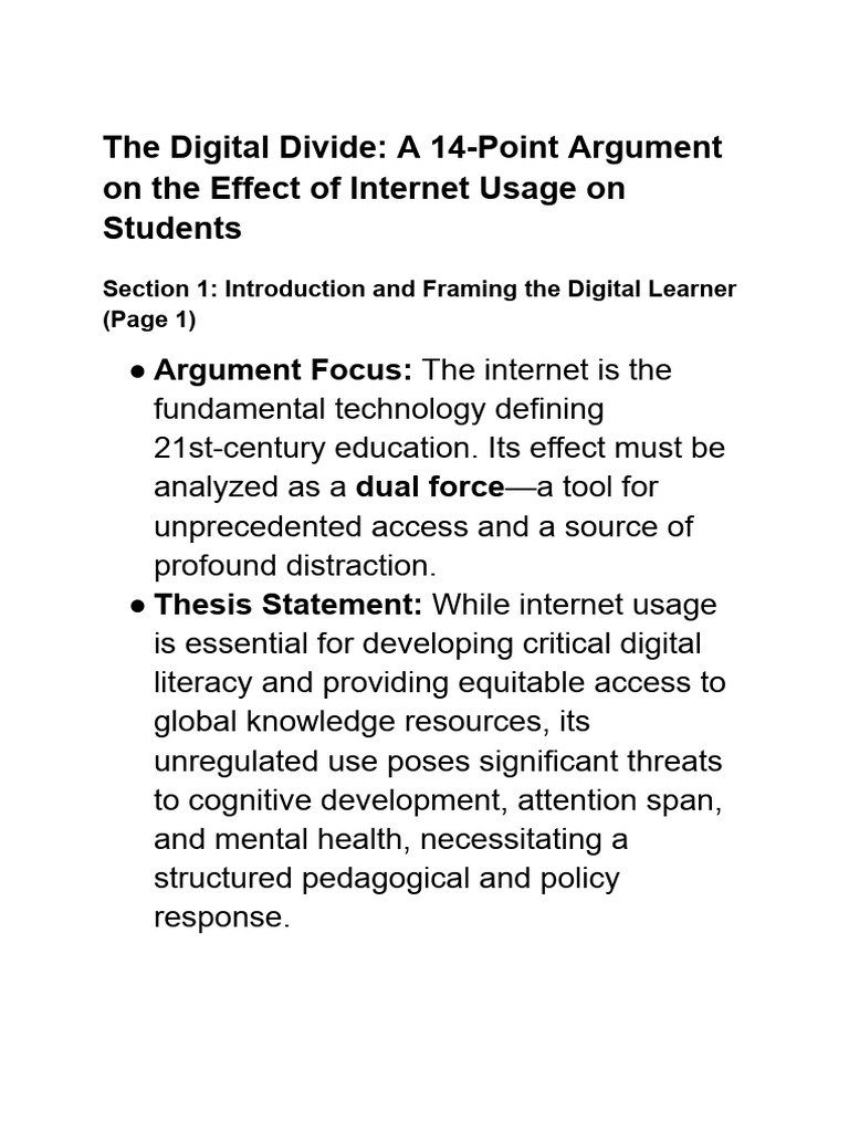 Using Internet Effects On Student | PDF | Sleep | Internet