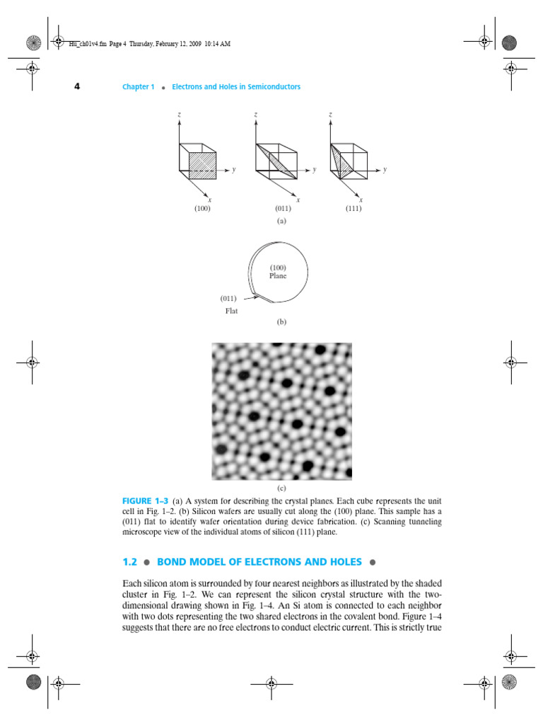 Electrons and Holes in Semiconductors | PDF | Doping (Semiconductor ...