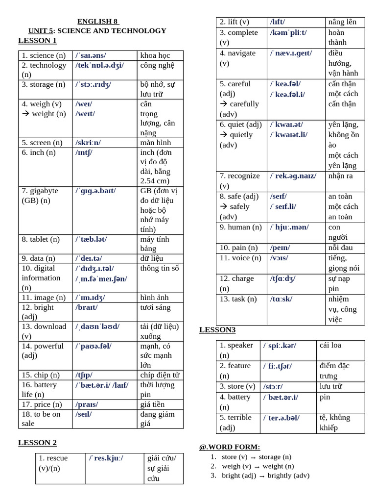 Unit 5-A8 | PDF | Planets | Venus